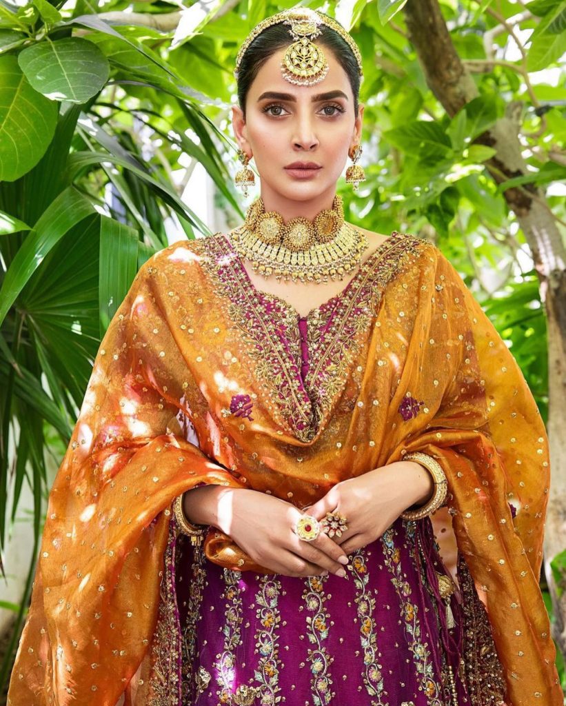 Saba Qamar Exudes Ethereal Charm In Her Latest Shoot | Reviewit.pk