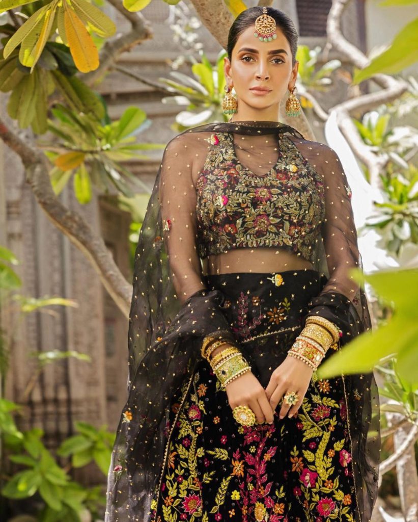 Saba Qamar Exudes Ethereal Charm In Her Latest Shoot | Reviewit.pk