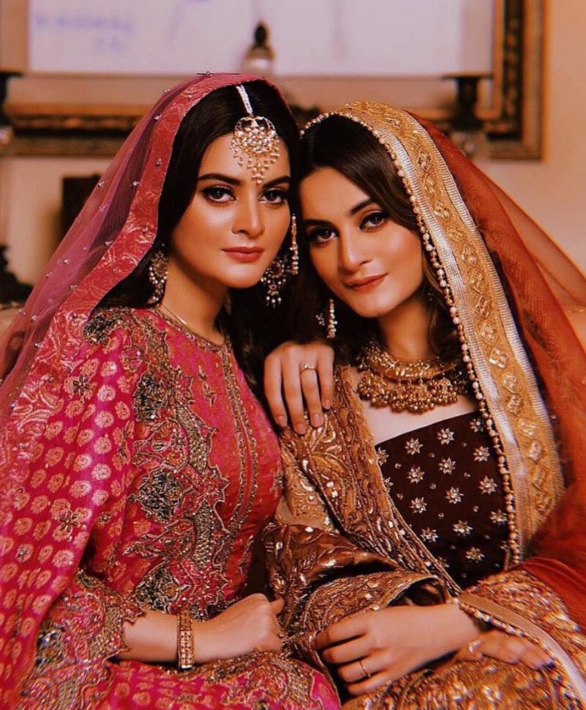 Aiman Khan Looks Flawless In Her Latest Bridal Shoot | Reviewit.pk