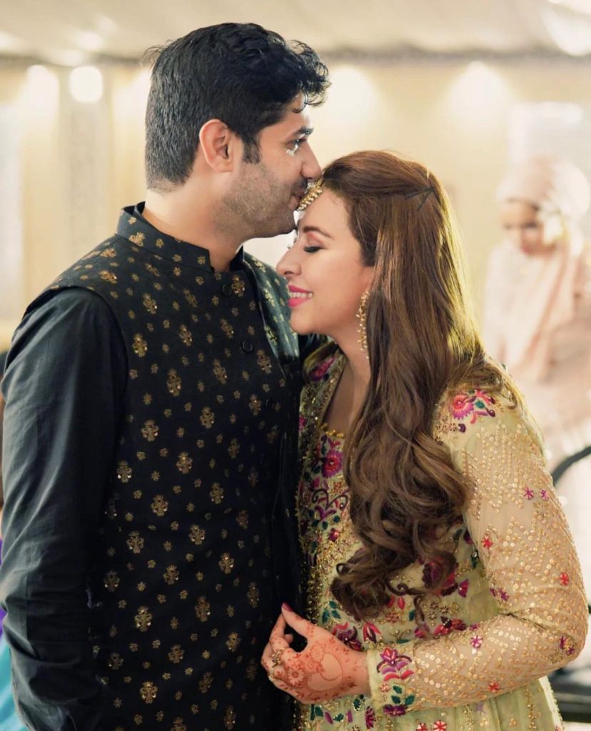 Rabia Anum's Bewitching Clicks With Husband From A Wedding Event ...
