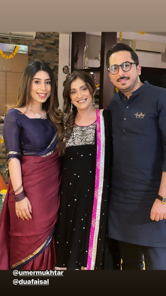 Producer Umer Mukhtar's Star-Studded Dholki | Reviewit.pk