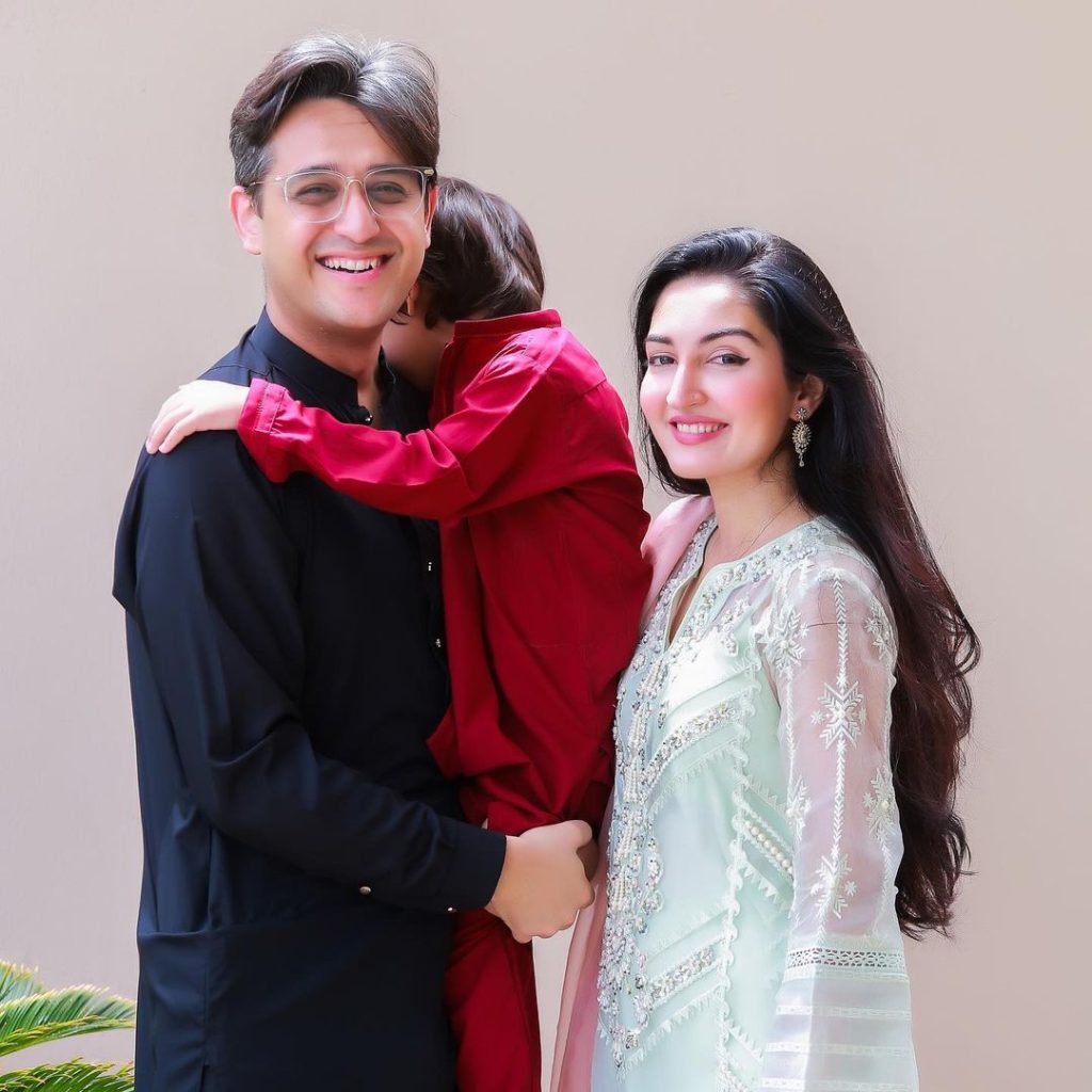 Adorable Eid Portraits Of Shafaat Ali And Family | Reviewit.pk
