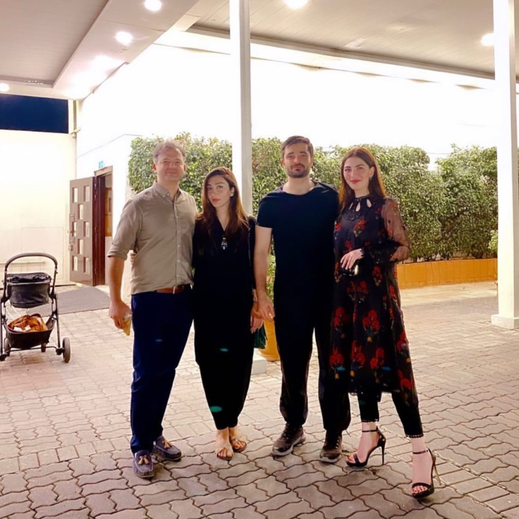 Hamza Ali Abbasi And Aisha Khan’s Family Get Together - Beautiful ...