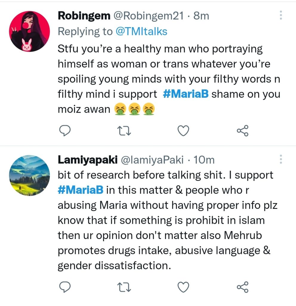 Public Praises Maria B for Her Recent Statements | Reviewit.pk