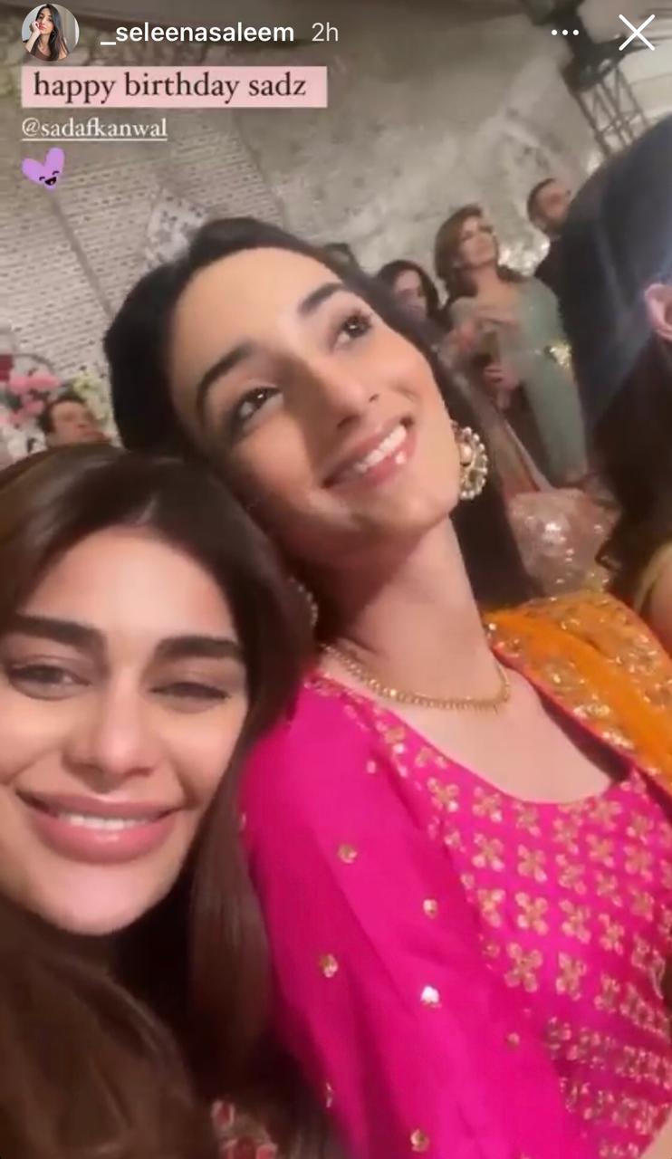 Sadaf Kanwal’s Intimate Birthday Celebration | Reviewit.pk
