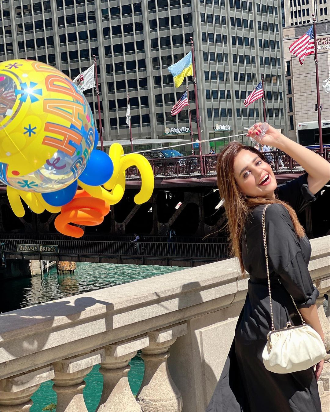 Sumbul Iqbal Celebrates Her Birthday In Chicago | Reviewit.pk