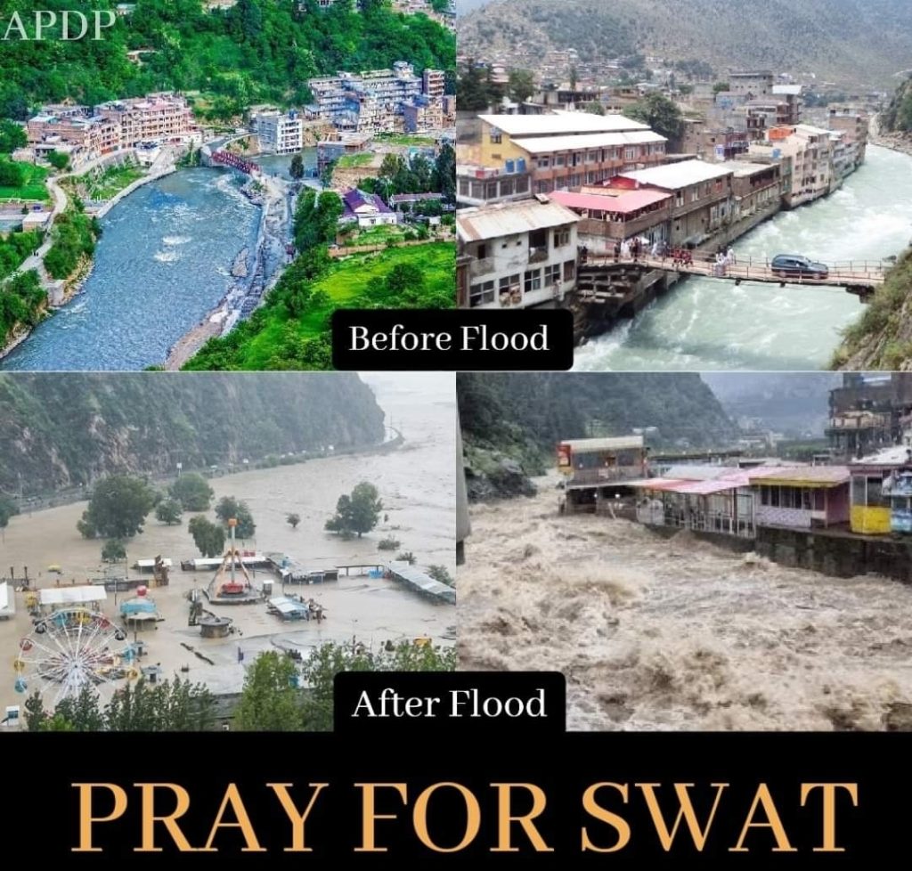Heartbreaking Before and After Flood Images from Pakistan | Reviewit.pk