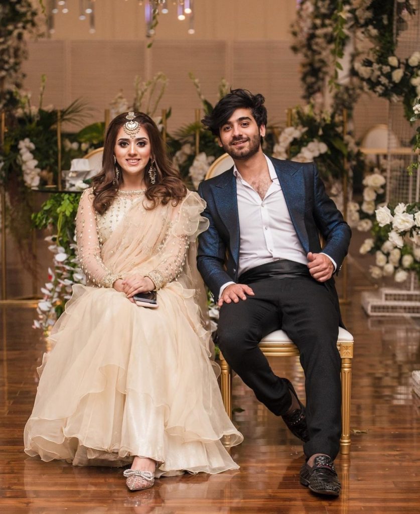 Jannat Mirza Adorable Pictures with Beau from Sister's Engagement ...