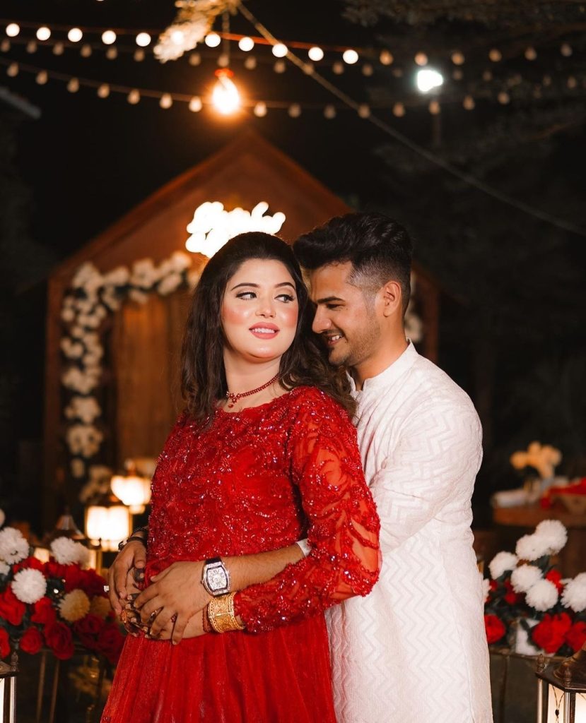 Kanwal Aftab's Goud Bharai Event Pictures and Videos | Reviewit.pk