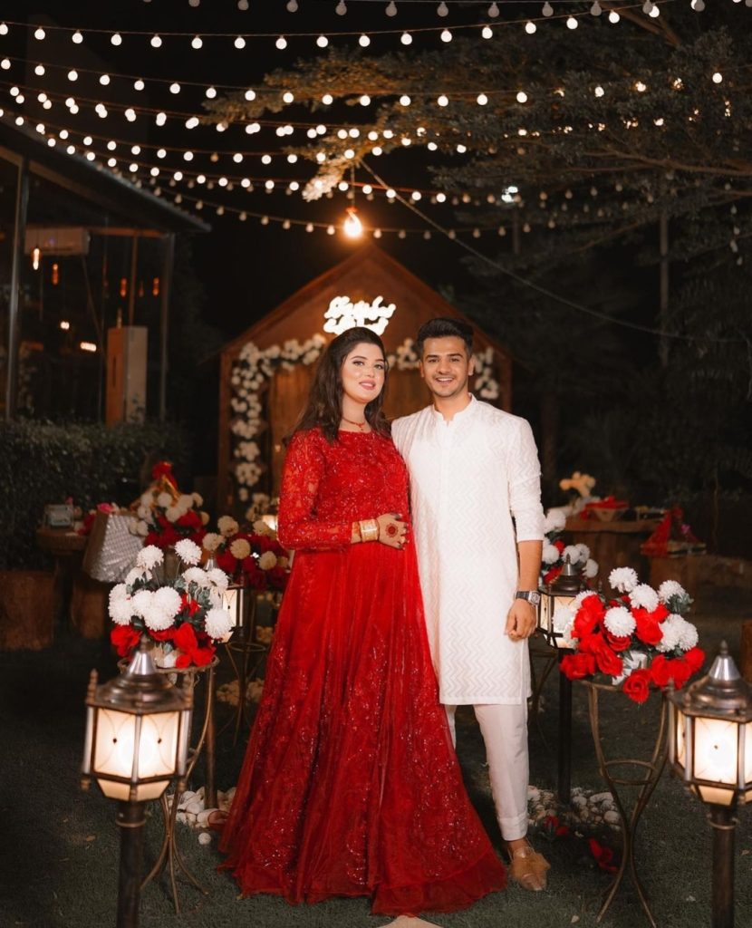 Kanwal Aftab's Goud Bharai Event Pictures and Videos | Reviewit.pk