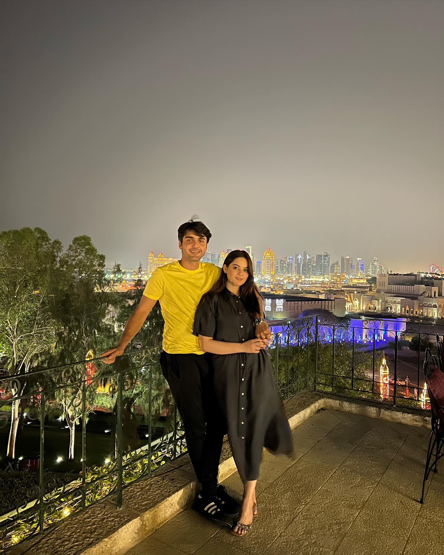 Minal Khan & Ahsan Mohsin Ikram Pictures from Bangkok, Thailand ...