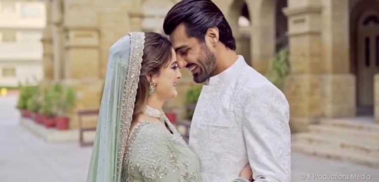 Minal And Ahsan Celebrate First Wedding Anniversary | Reviewit.pk