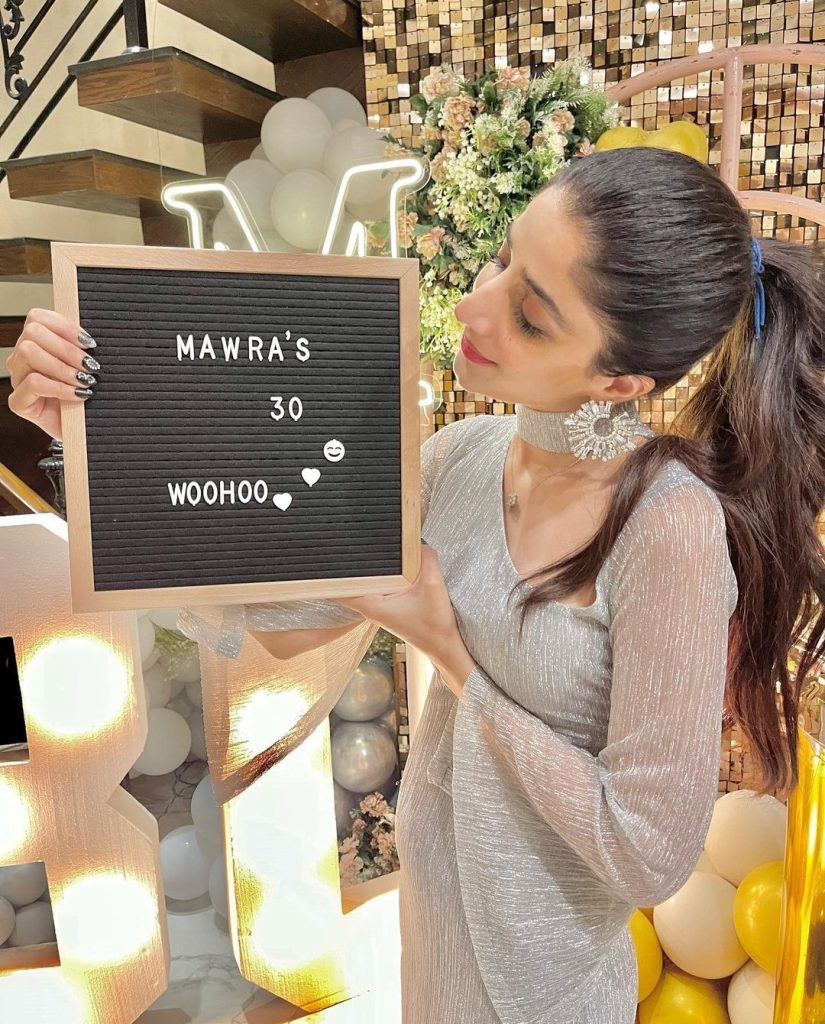Mawra Hocane Celebrates 30th Birthday With Family & Friends | Reviewit.pk