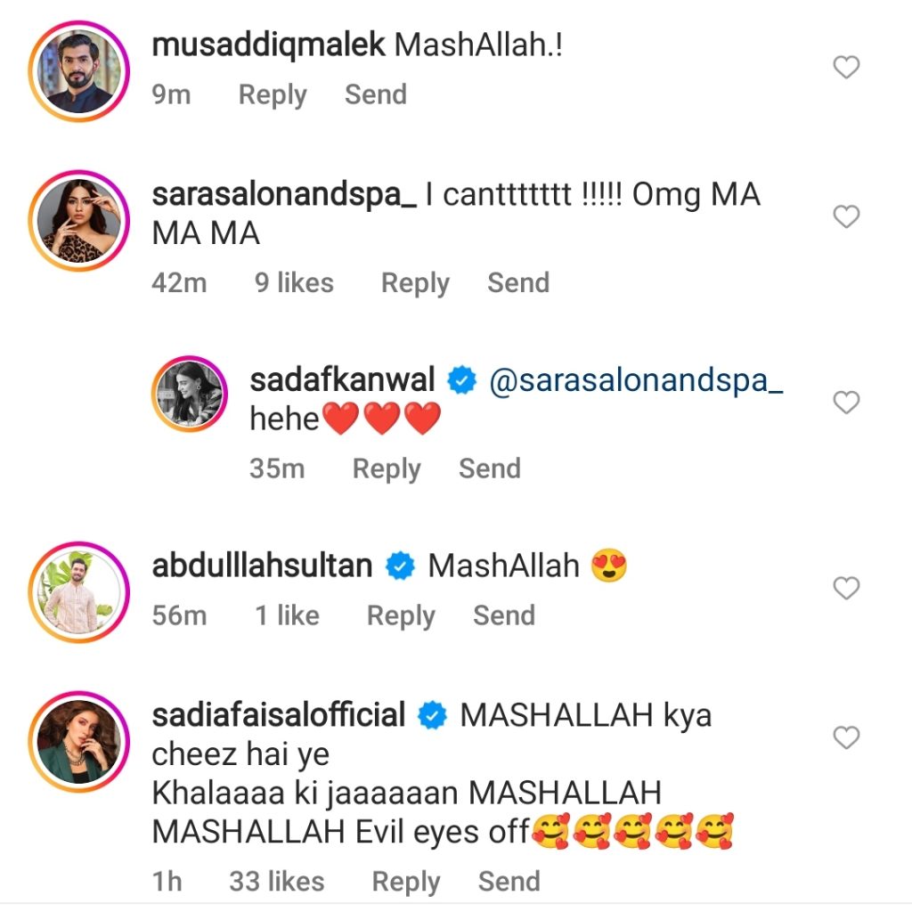 Sadaf Kanwal Shares Adorable Video of Daughter Zahra | Reviewit.pk