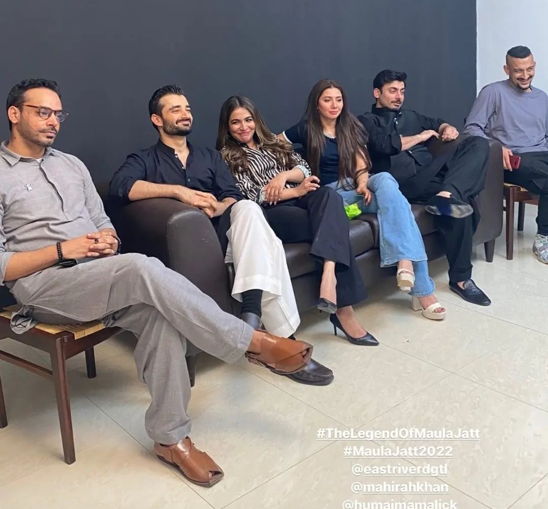 The Legend of Maula Jatt Cast Pictures from Press Day | Reviewit.pk