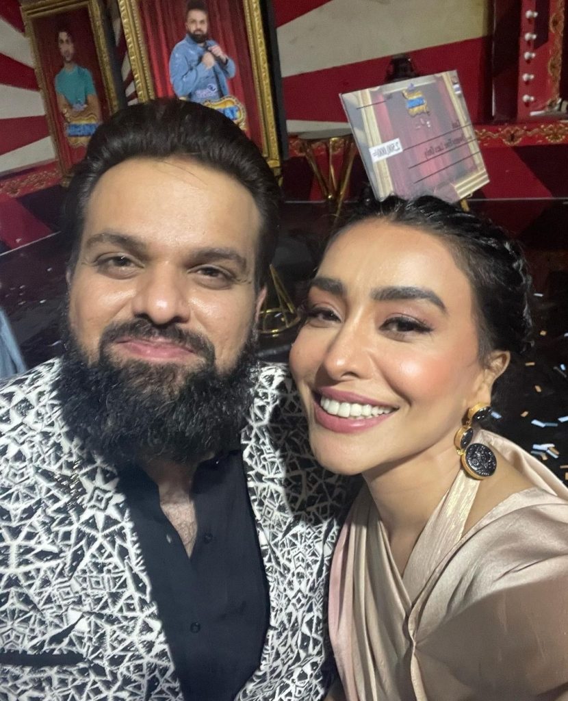 Maira Khan Shares Pictures With Tamasha Fellows From Grand Finale ... Maira Khan Shares Pictures With Tamasha Fellows From Grand Finale ...