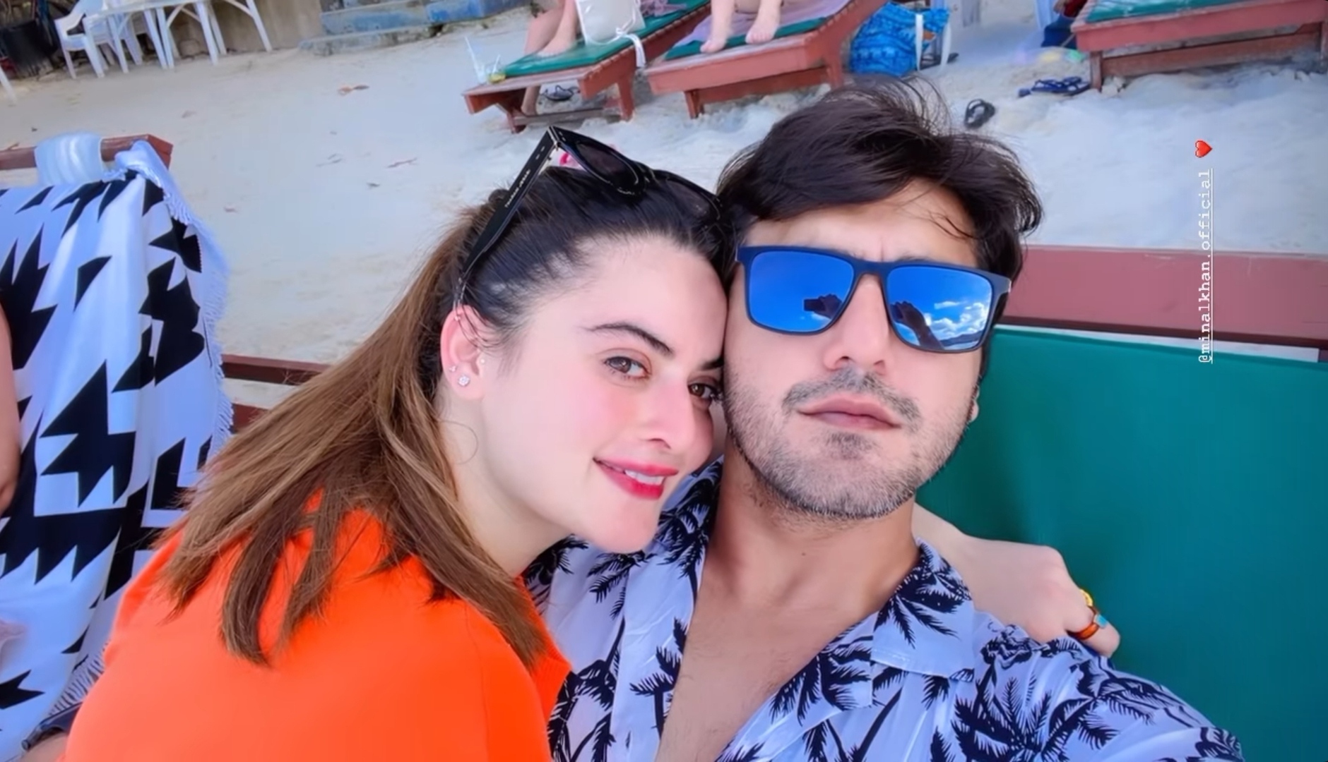 Minal Khan & Ahsan Mohsin Ikram Share New Pictures From Thailand | Reviewit.pk