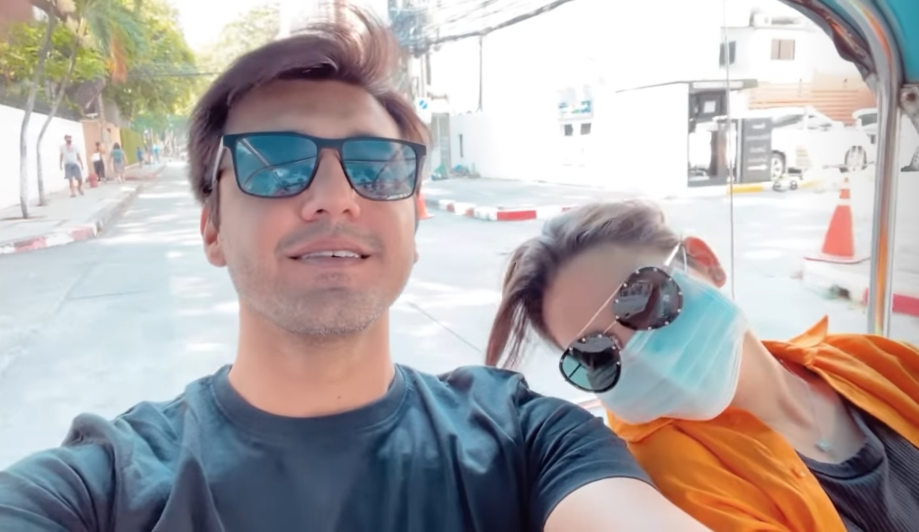 Minal Khan & Ahsan Mohsin Ikram Pictures from Bangkok, Thailand ...