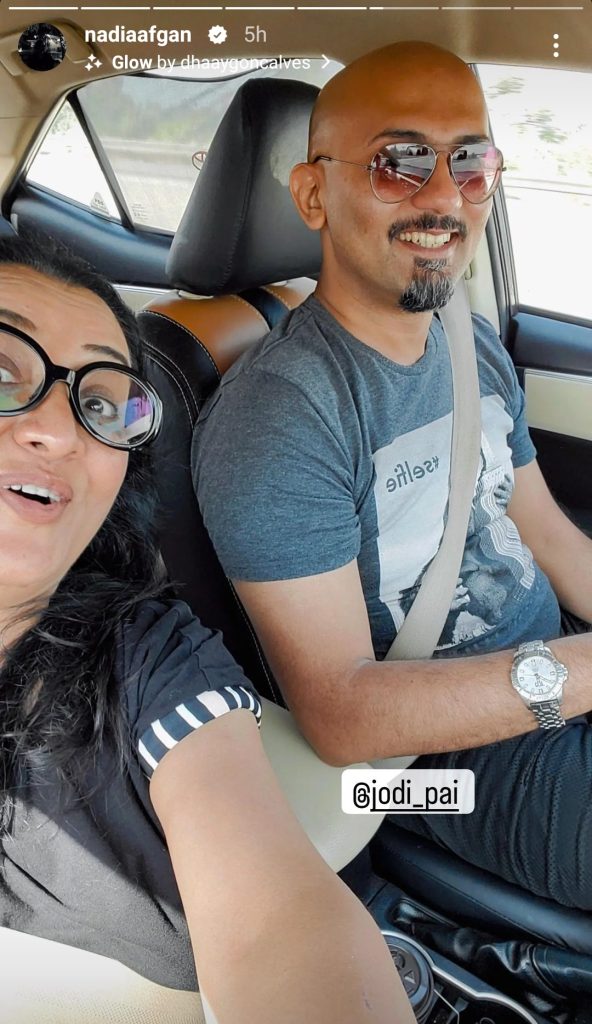 Nadia Afgan And Her Husband Vacationing In Ayubia With Their Pets ...