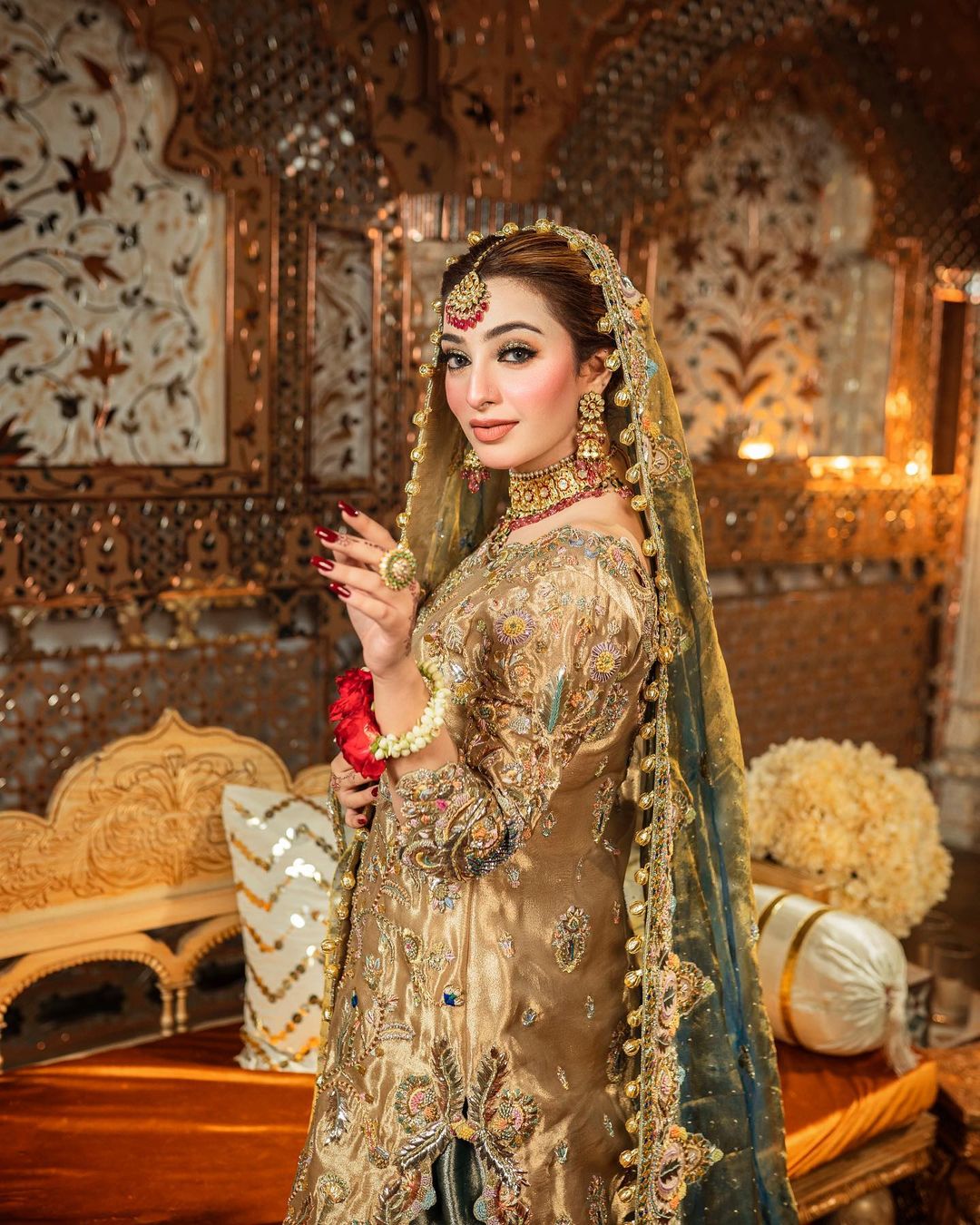 Gorgeous Nawal Saeed's Dreamy Bridal Shoot | Reviewit.pk