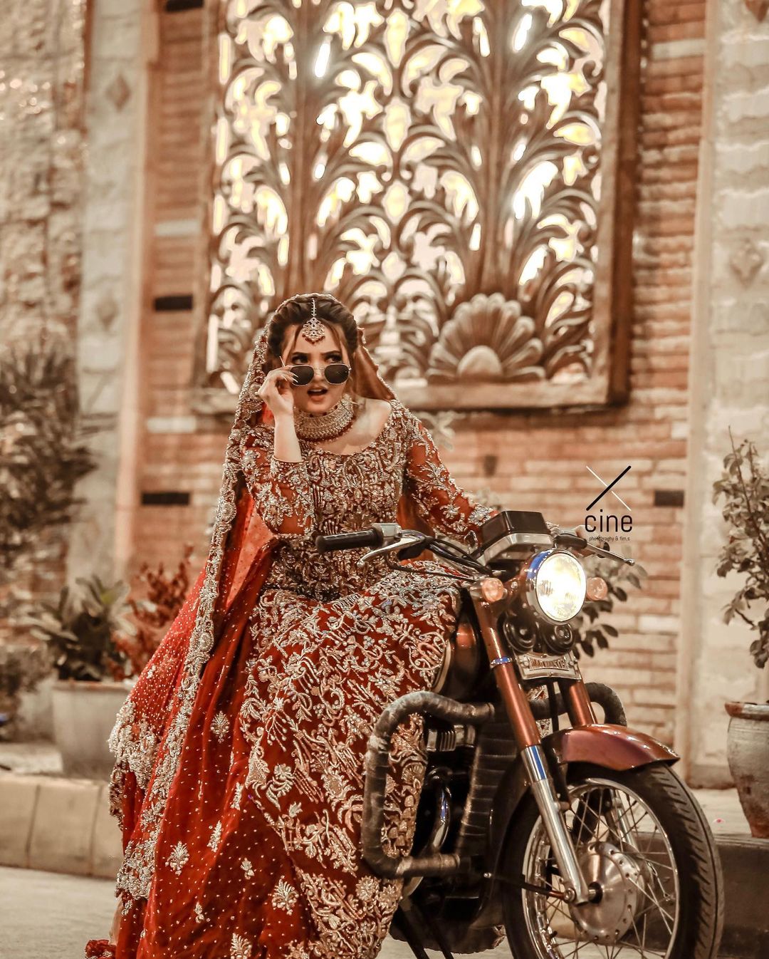 Rabeeca Khan Poses for a Cool Bridal Photoshoot | Reviewit.pk