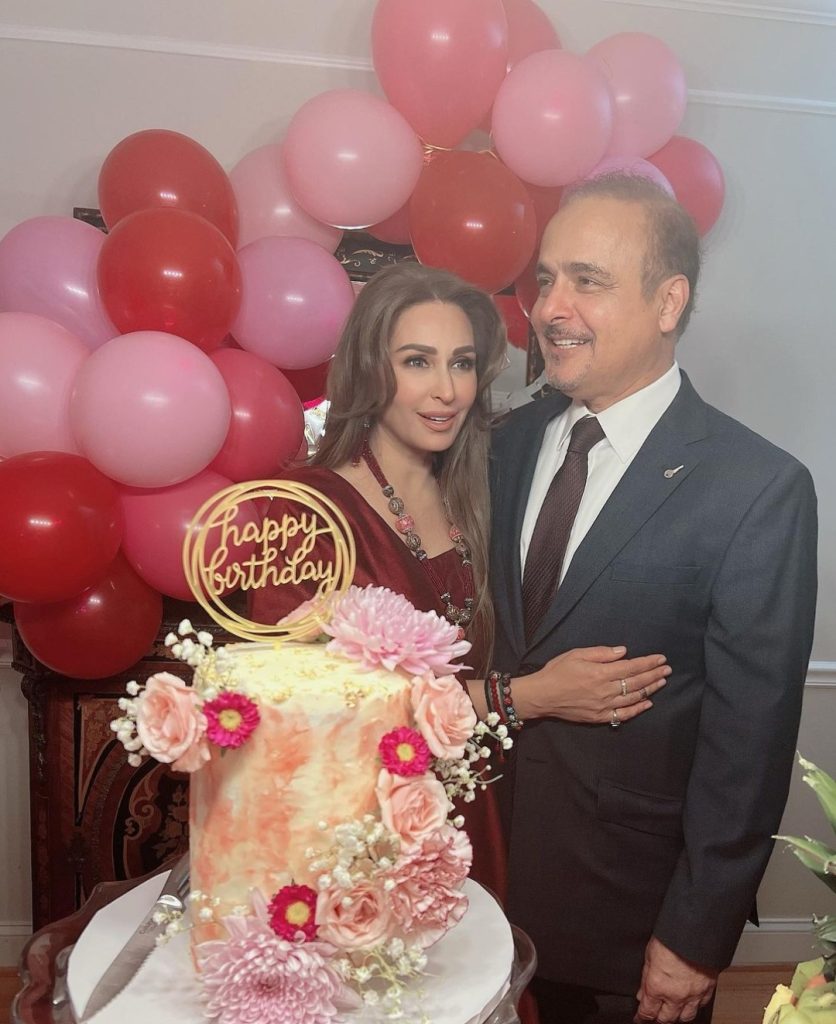 Reema Thanks Husband for Celebrating Her Birthday | Reviewit.pk