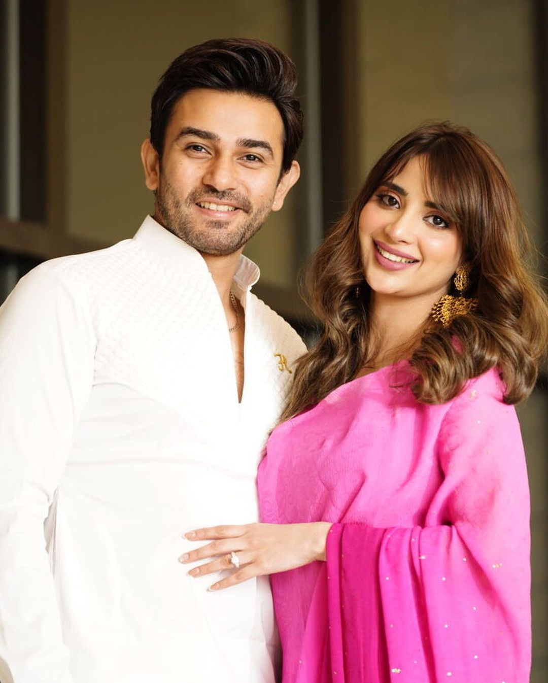 Saboor Aly & Ali Ansari New Pictures from Sufi Night | Reviewit.pk