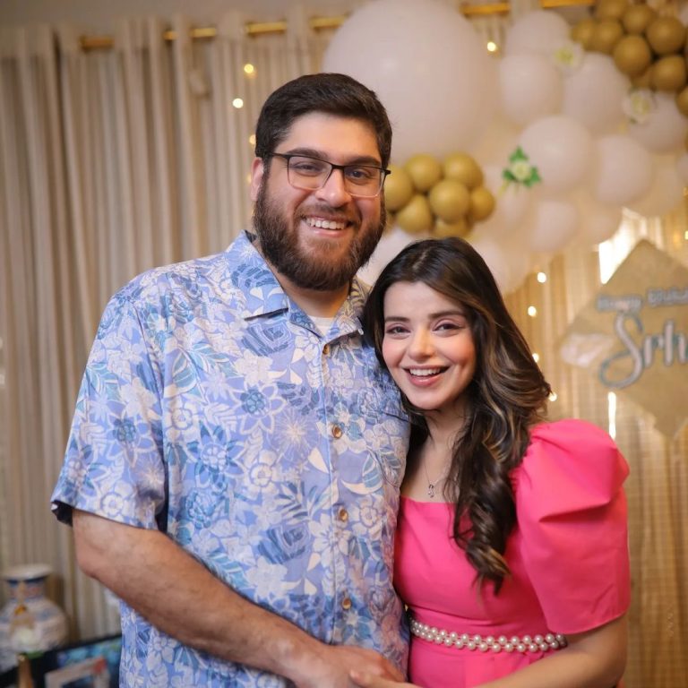 Srha Asghar's Birthday Celebration With Her Husband | Reviewit.pk