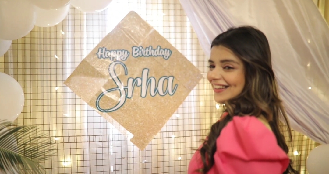 Srha Asghar's Birthday Celebration With Her Husband | Reviewit.pk