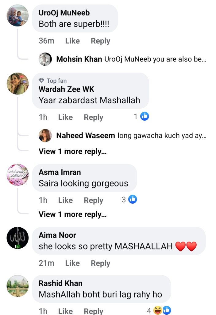 Syra Yousuf Recreates Musarrat Nazir's Iconic Look - Public Reaction ...