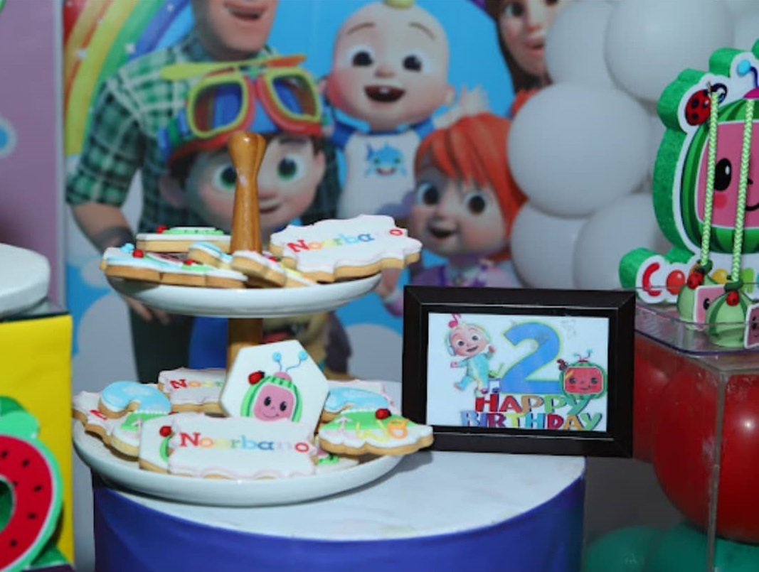 Juggun Kazim Celebrates Daughter Noor Banos Second Birthday Reviewitpk