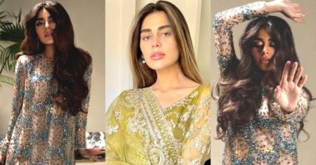 Sadaf Kanwal's First Gorgeous Photoshoot after Her Baby | Reviewit.pk