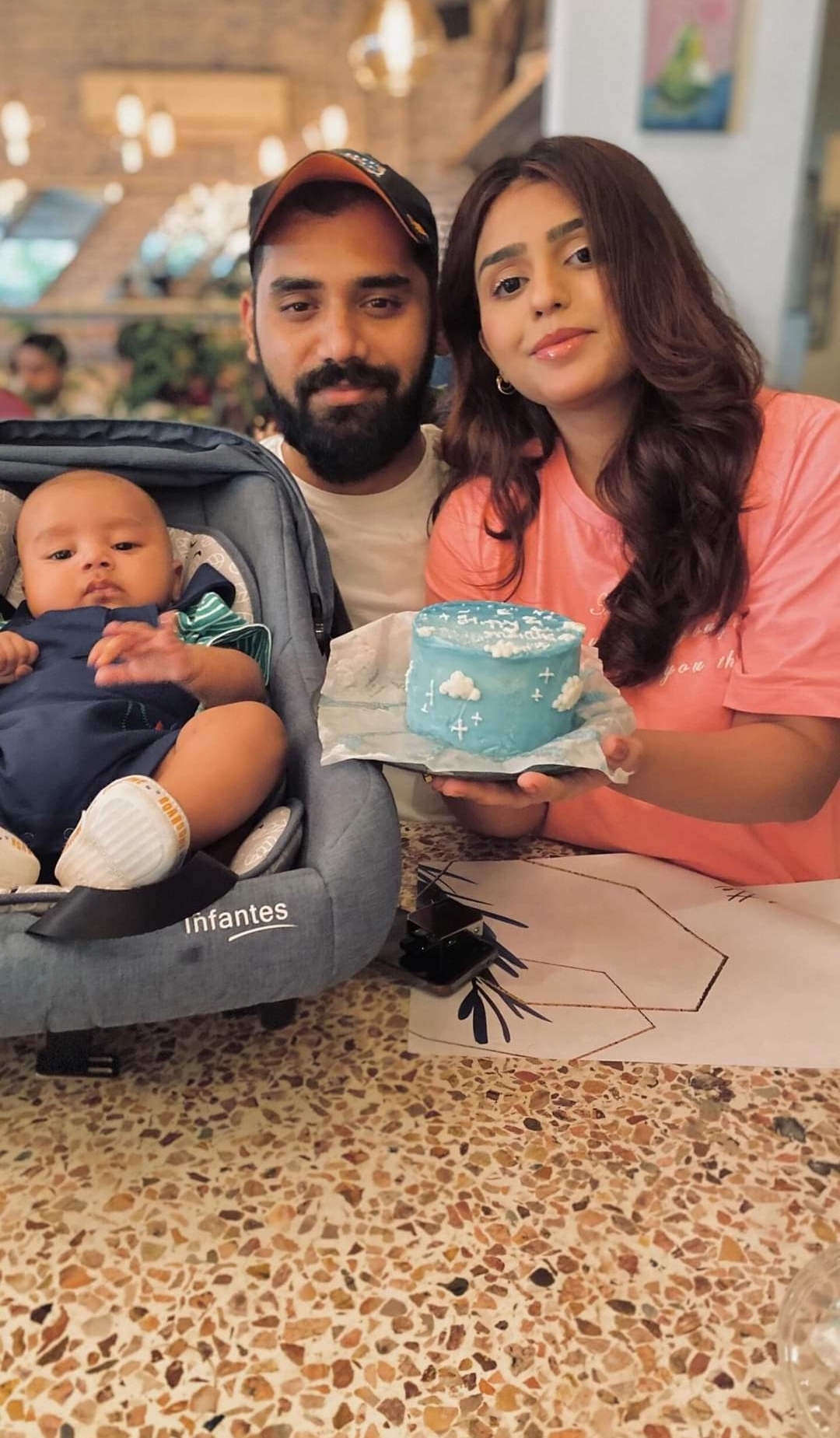 Anumta Qureshi Treats Fans With Adorable Clicks of Her Son | Reviewit.pk