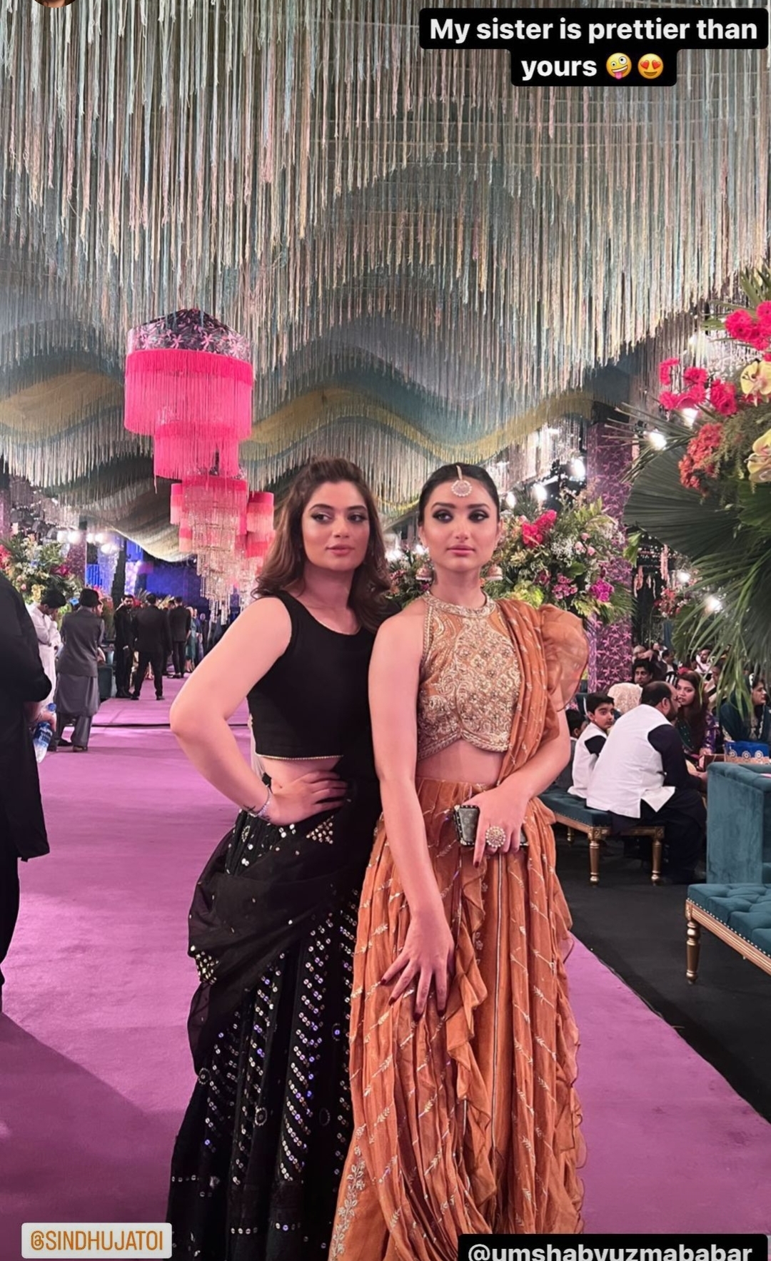 Hanish Qureshi Pictures With Sister Hijab Khalil | Reviewit.pk