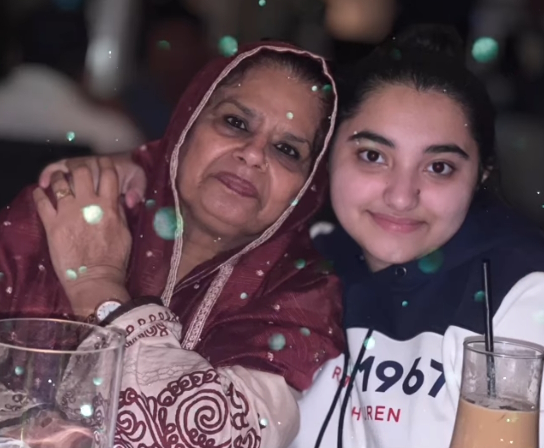 Javeria Saud Daughter Jannat's Eyebrow Piercing Video & Pictures ...
