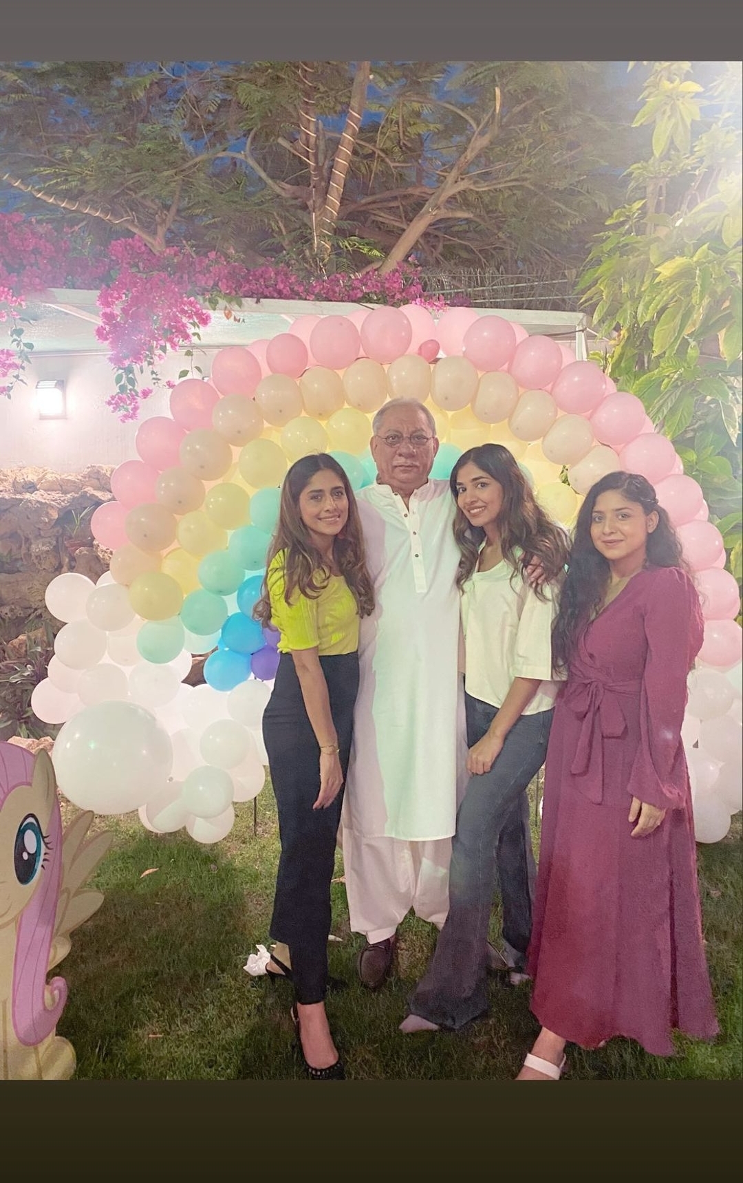 Pictures from Sanam Jung Daughter Alaya's 6th Birthday | Reviewit.pk