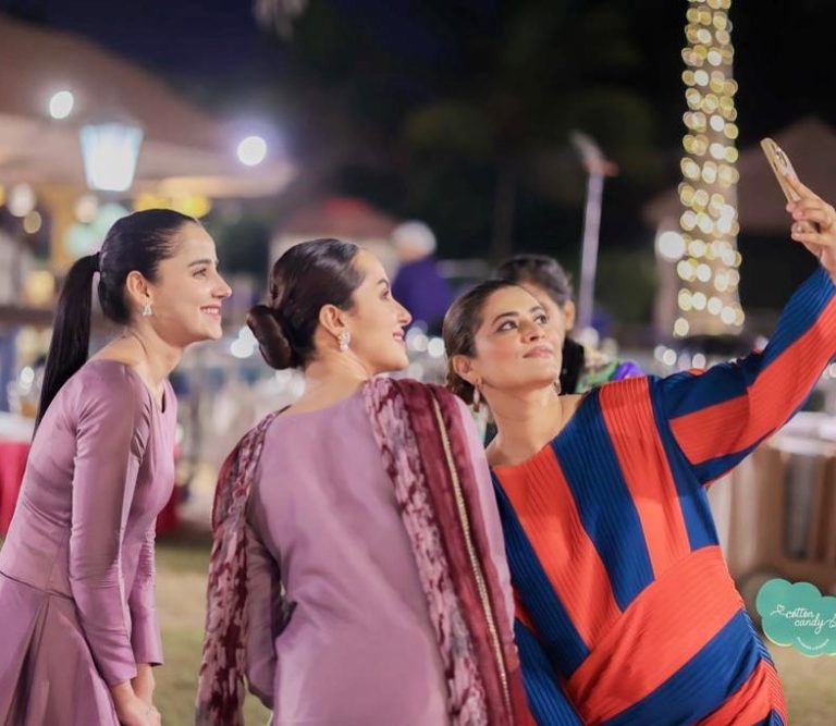 Celebrities at Sidra Batool Daughters' Birthday Party | Reviewit.pk