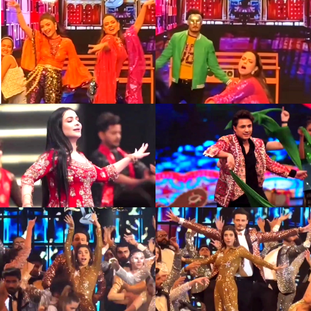 Pakistani Celebrities' Dance Performances from Lux Style Awards 2022 ...