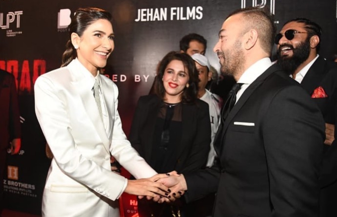 Celebrities Spotted at The Premiere of Zarrar | Reviewit.pk