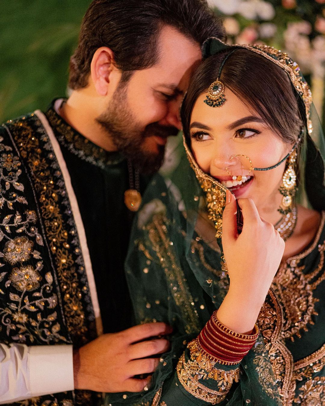 YouTuber Azlan Shah & Vlogger Warisha Nikkah Pictures | Reviewit.pk