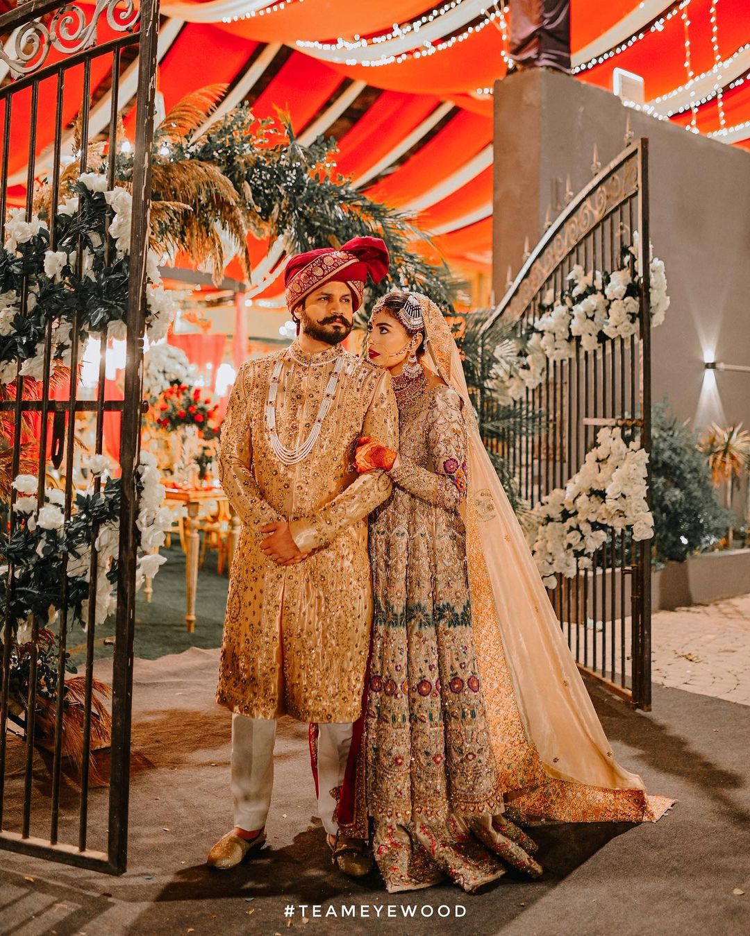 Azlan Shah & Warisha Javed Khan Barat Pictures | Reviewit.pk