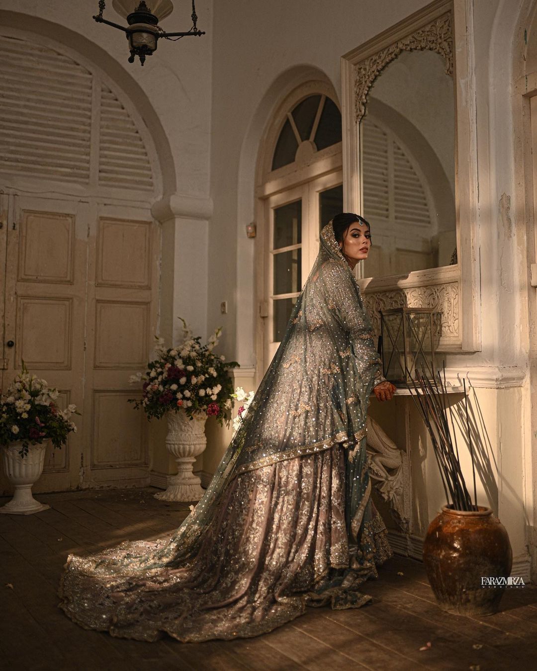 Azlan Shah & Warisha Javed Khan HD Walima Pictures | Reviewit.pk