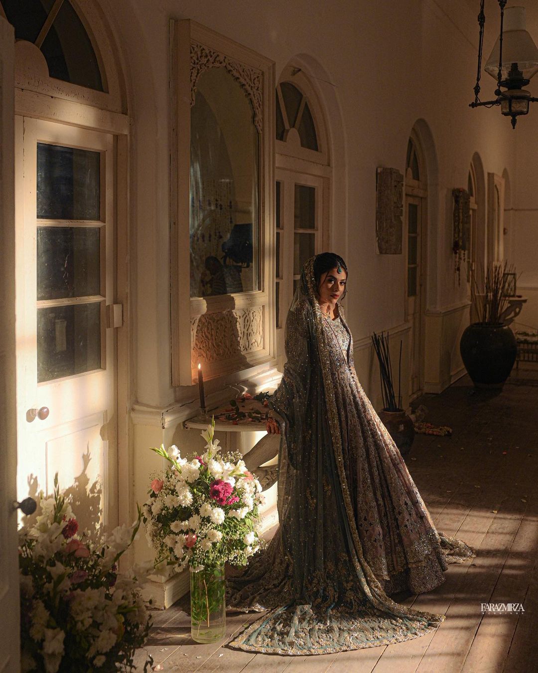 Azlan Shah & Warisha Javed Khan HD Walima Pictures | Reviewit.pk