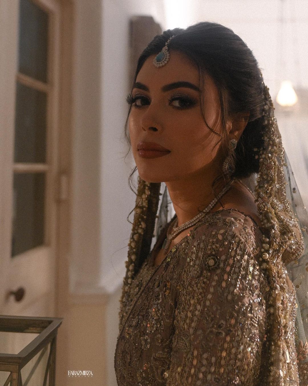 Azlan Shah & Warisha Javed Khan HD Walima Pictures | Reviewit.pk