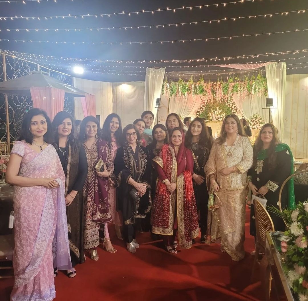 Fazila Qazi and Qaisar Khan Nizamani Son HD Nikah Pictures