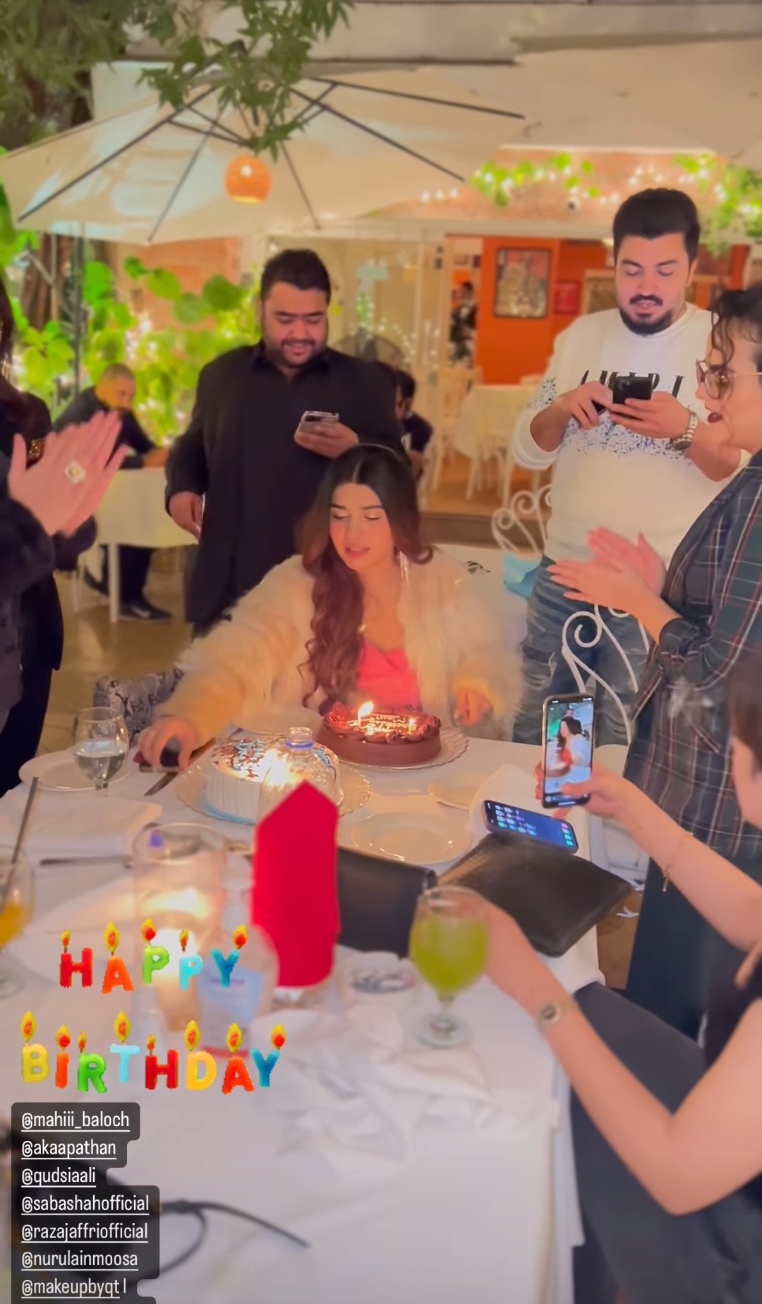 Mahi Baloch Celebrates Birthday With Friends & Family | Reviewit.pk