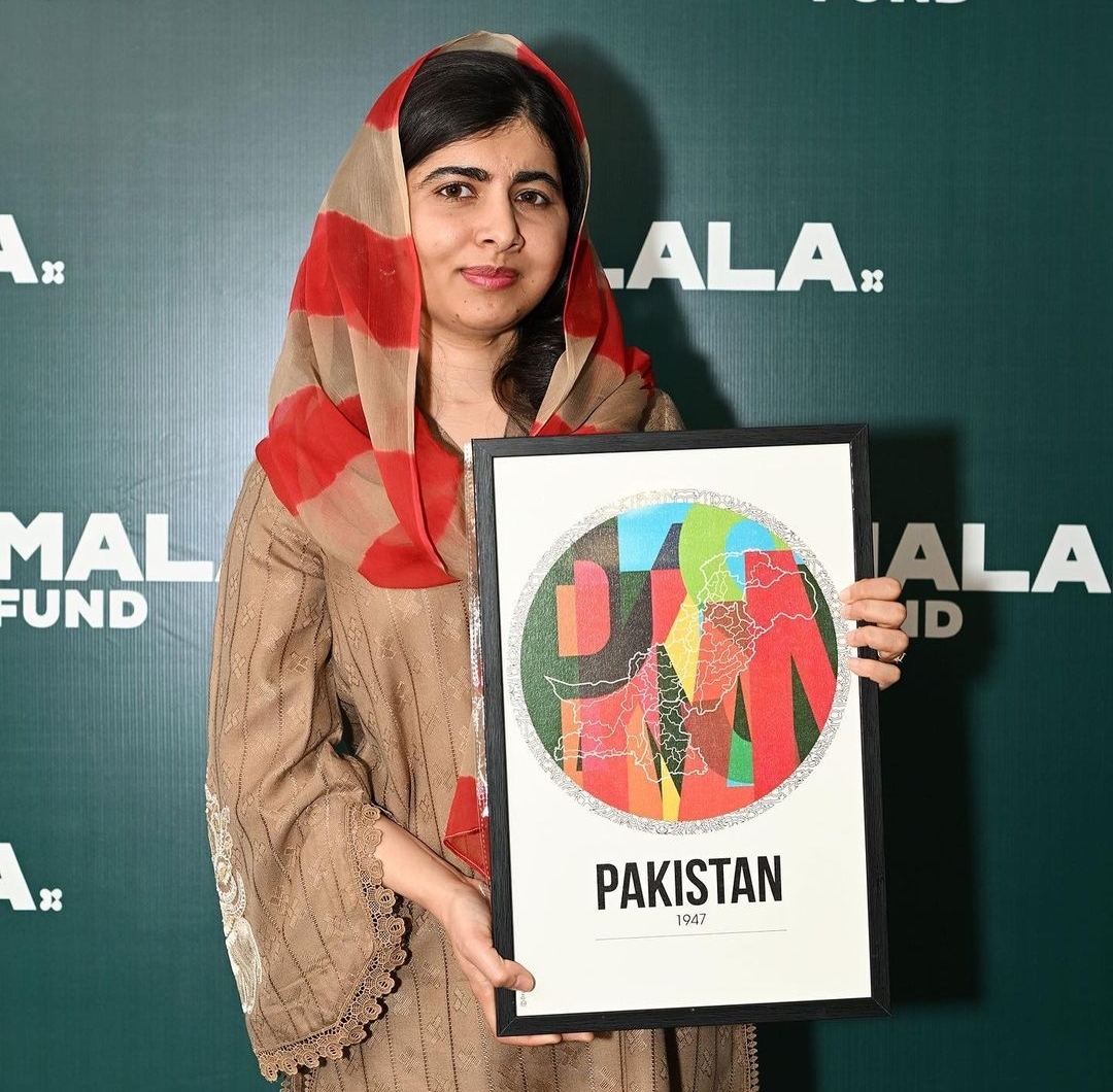 Adorable pictures of Malala Yousafzai with Husband in Lahore