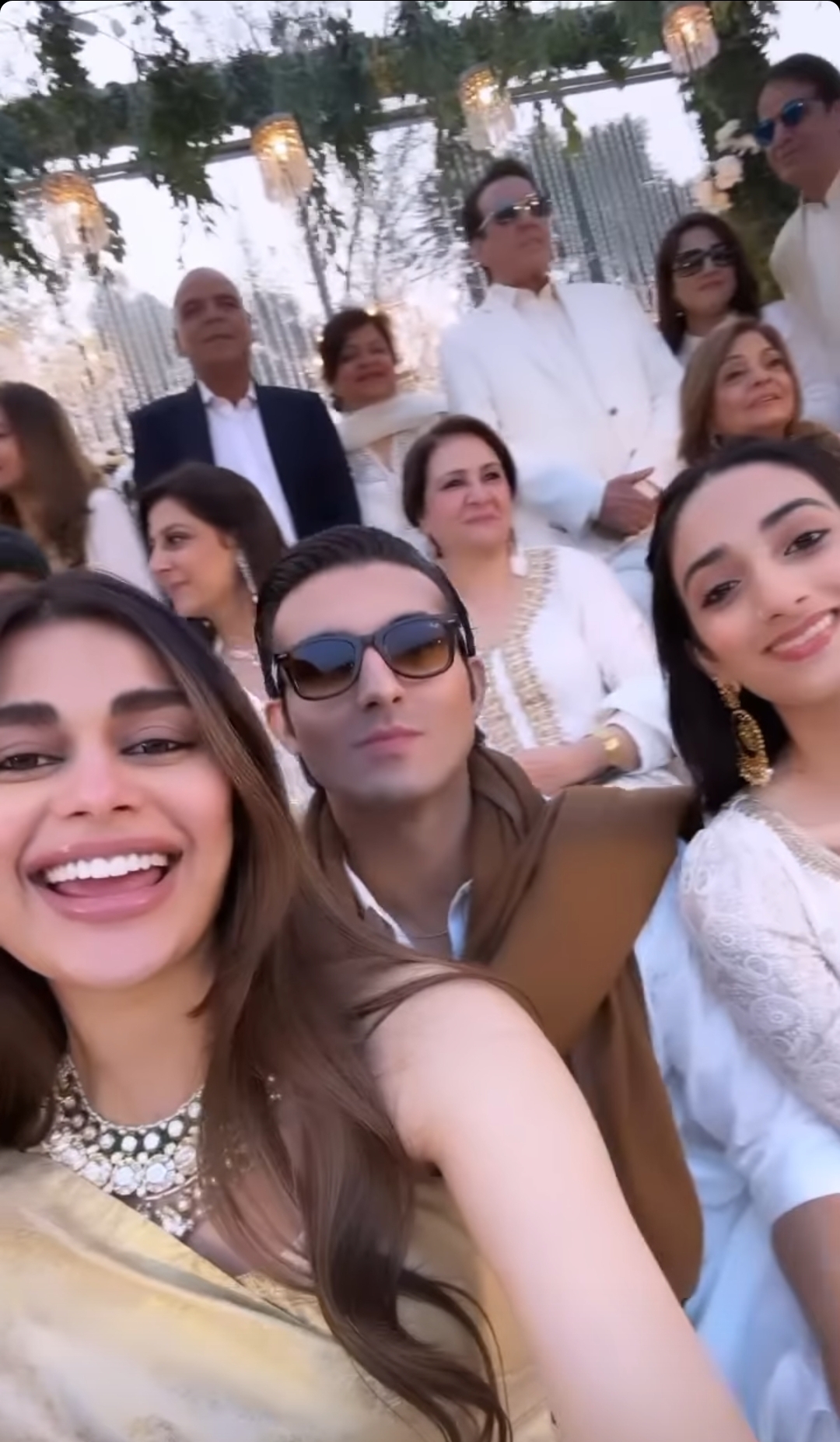 Star studded Nikkah ceremony of Saleem Sheikh's daughter Nashmiya