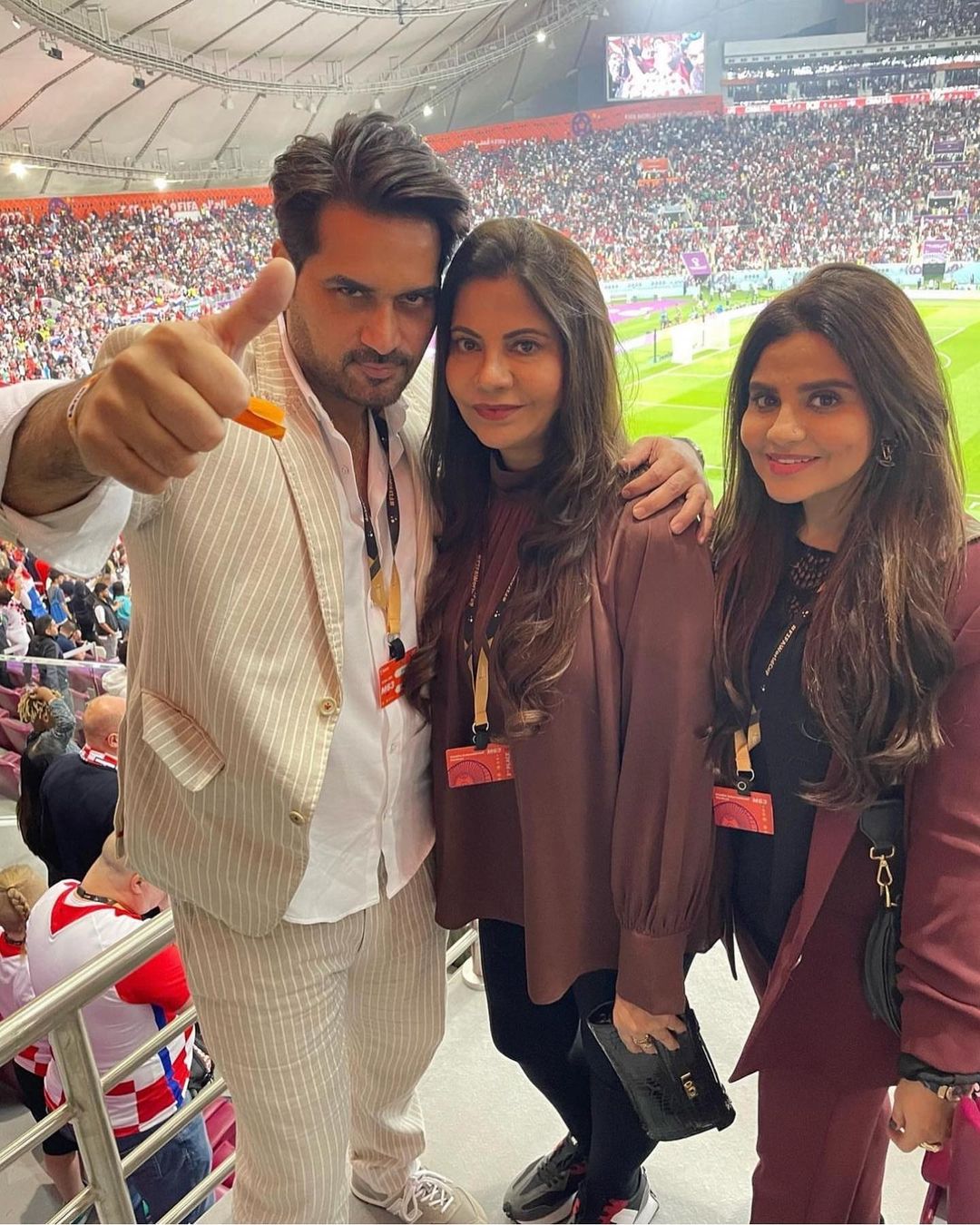 Pakistani Celebrities Spotted In Qatar For FIFA World Cup Final ...