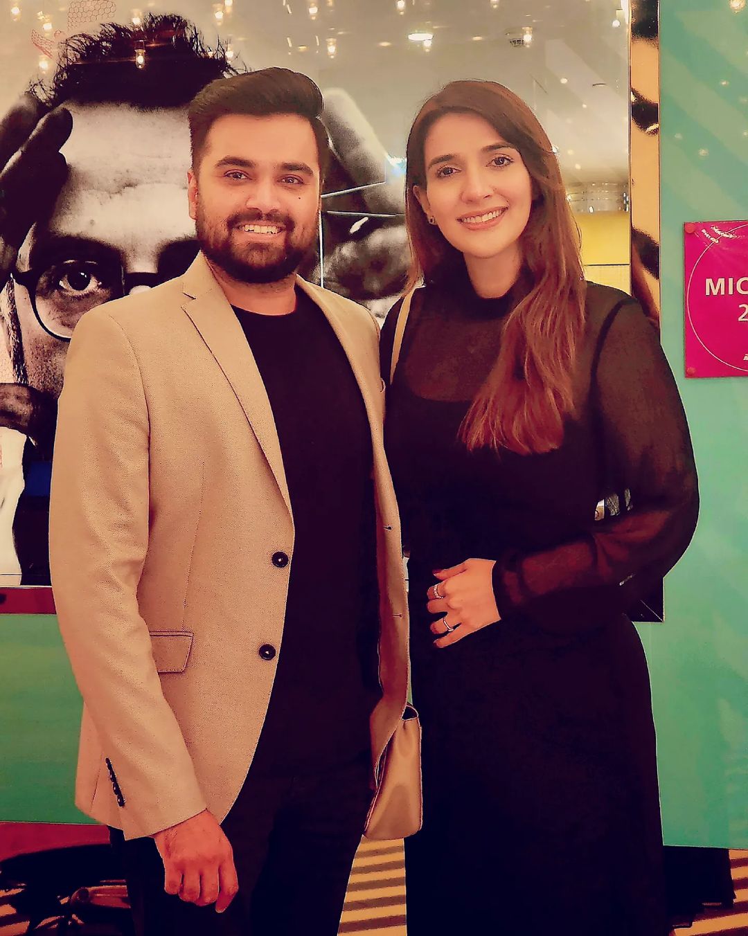 Rabab Hashim Recent Pictures With Husband From UAE | Reviewit.pk